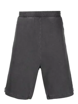 Carhartt Work In Progress Rear Logo-patch Shorts - Grey