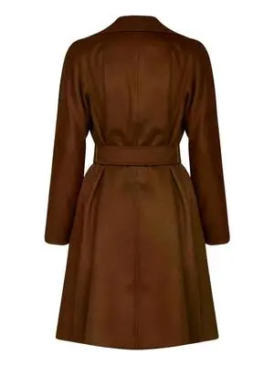 Max Mara Belted Coat - Brown