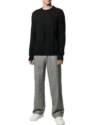 ROBERTO COLLINA Knitted Sweatshirt - Black