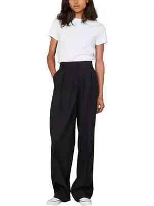 Officine Générale Pleated Trousers - Black