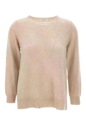 KANGRA Crew-neck Sweater - Neutrals