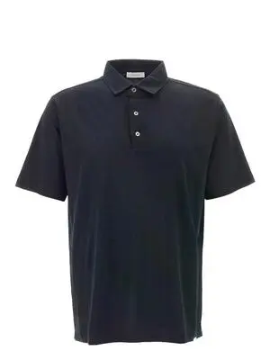 DIKTAT Cotton Polo Shirt - Blue