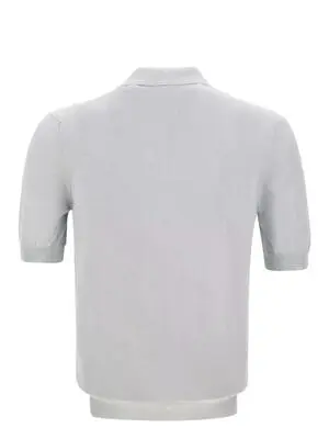 GRAN SASSO Polo-collar T-shirt - Grey