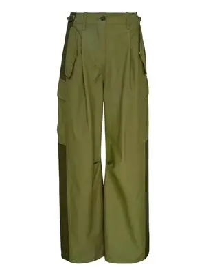 3.1 Phillip Lim Panelled Trousers - Green