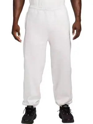 Nike Logo-embroidered Track Pants - Grey