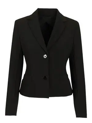 Max Mara Cady Fitted Jacket - Black