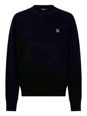 Dsquared2 Metal Upside Down Knit Pullover - Blue