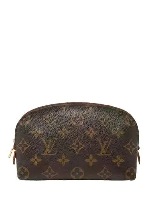 LOUIS VUITTON 2003 Monogram Cosmetic Pm Pouch - Brown