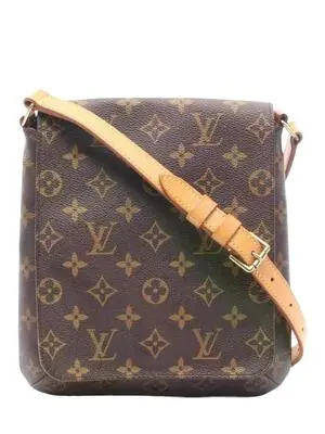LOUIS VUITTON Monogram Musette Salsa Pm Shoulder Bag - Brown