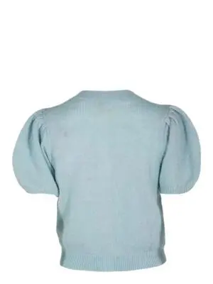 DÔEN Alesia Short-sleeve Cardigan - Blue