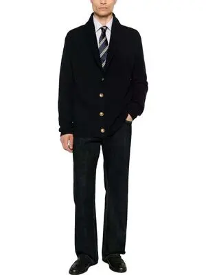 Valentino Garavani Shawl-collar Cardigan - Blue