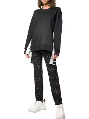 Stella McCartney All-over Print Trousers - Black