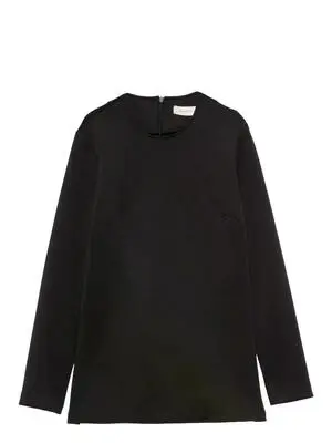 Max Mara Fuxia Long-sleeve Top - Black