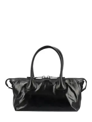 Miu Miu Logo-embossed Shoulder Bag - Black