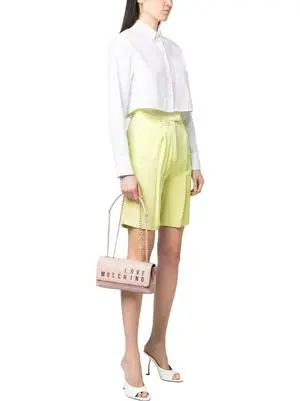 Moschino Logo-appliqué Cross-body Bag - Neutrals