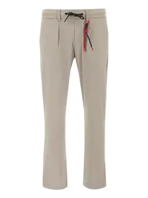 PEOPLE OF SHIBUYA Drawstring-waist Trousers - Neutrals
