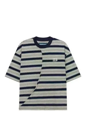 NAMESAKE Jodye Twist-detail T-shirt - Neutrals