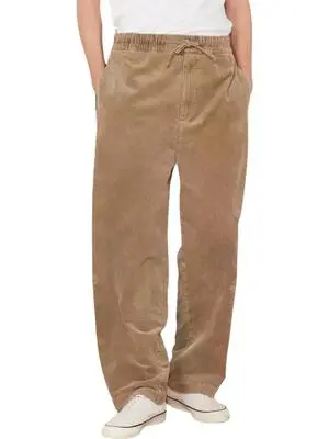 Officine Générale Corduroy Drawstring Trousers - Neutrals