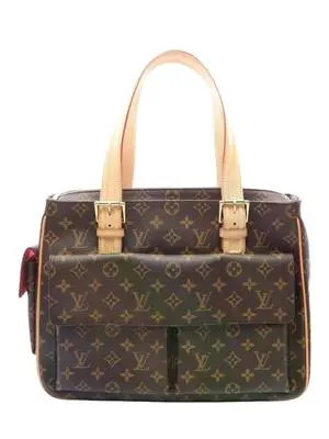 LOUIS VUITTON 2004 Monogram Tote Bag - Brown