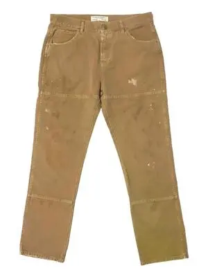 HTC LOS ANGELES Panelled Trousers - Neutrals