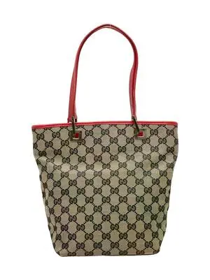 Gucci 2000-2015 Gg Canvas Tote Bag - Red