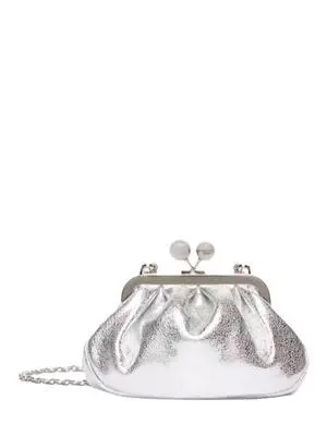 Max Mara Pasticcino Clutch Bag - Silver