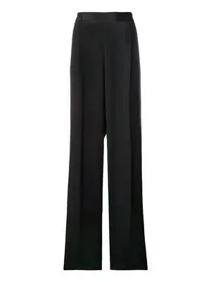 Stella McCartney High-waist Flared Trousers - Black
