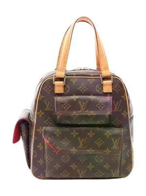 LOUIS VUITTON 2003 Exantricite Monogram Handbag - Brown