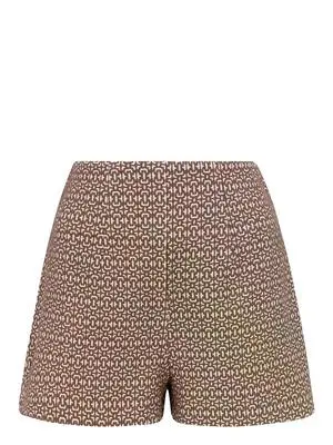 CAYET Rose Mini Shorts - Neutrals