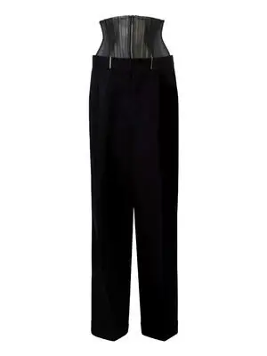 Dsquared2 Tailored2 Corset Wide Pants - Black