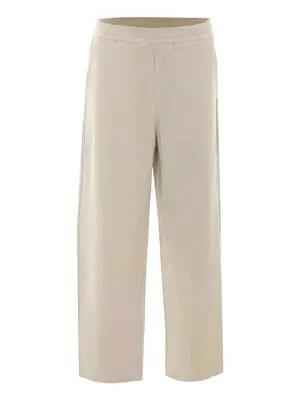 Brunello Cucinelli Flared Track Pants - Neutrals