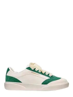 Casablanca Calf Suede-panelled Sneakers - Neutrals