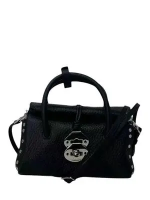 ZANELLATO Baby Dotta® Studded Tote Bag - Black