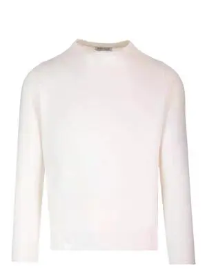 AL DUCA D’AOSTA 1902 Ribbed-trim Crew-neck Sweater - Neutrals