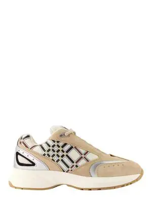 Burberry Eclipse L Check Sneakers - Neutrals