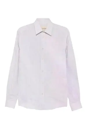 Valentino Garavani Long-sleeve Button-down Shirt - Neutrals