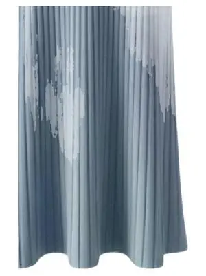 Gabriela Hearst Ribbed-knit Polo-collar Midi Dress - Blue