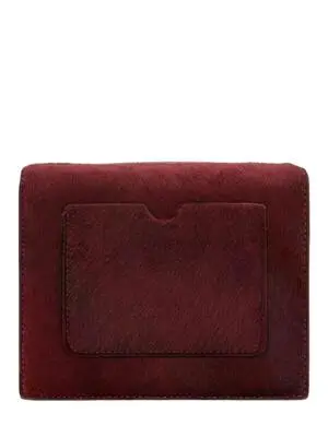 Oscar De La Renta Mini Tro Floral-appliqué Clutch Bag - Red
