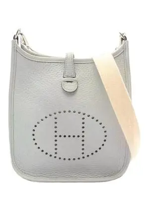 Hermès 2022 Tpm Evelyn Crossbody Bag - Grey