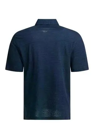 Brunello Cucinelli Button-fastening Short-sleeve Polo Shirt - Blue