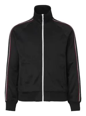 Saint Laurent Striped Track Jacket - Black