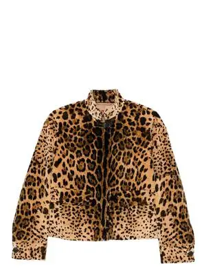Max Mara Printed Cotton Blouson Jacket - Multi
