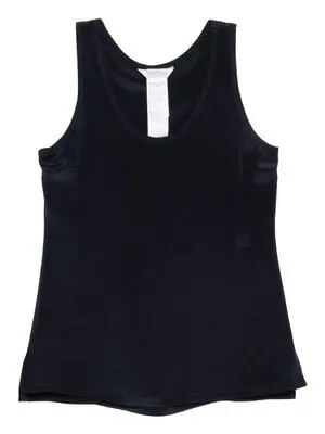 Max Mara Silk Tank Top - Blue