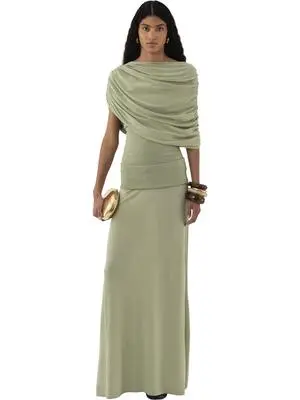 Arakii Mela Knitted Dress - Light Green