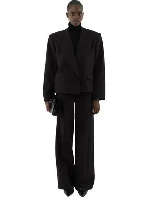 Arakii Point Blazer - Dark Brown