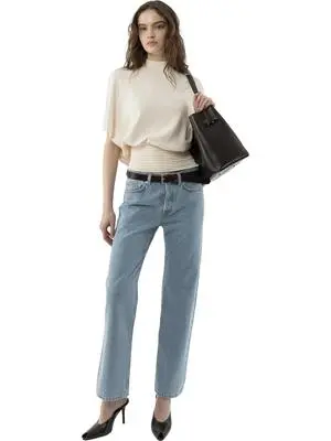 Arakii Regular Light Wash Jeans - Light Blue Wash