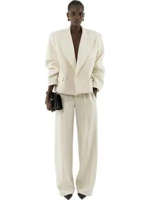 Arakii Point Blazer - Off-white