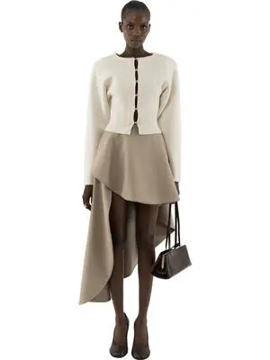 Arakii Spiral Skirt - Beige