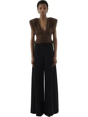 Arakii 70s Flared Pants - Black
