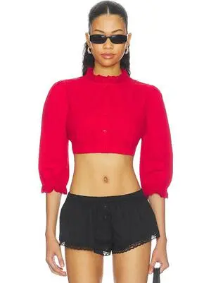 Lioness Totti Top In . Also - Red